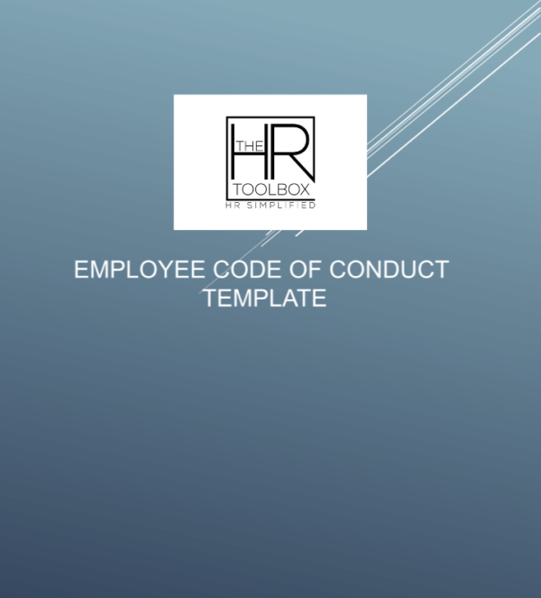 Employee Code of Conducts Template - The Hr tool box